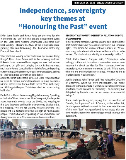March 2023 Citizenship Info Session B.I. Blast Article - Teme-Augama ...